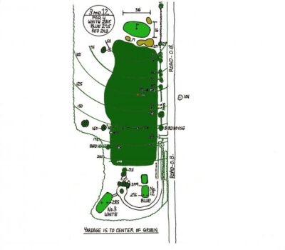 Hole Layout - Hooper Golf Course