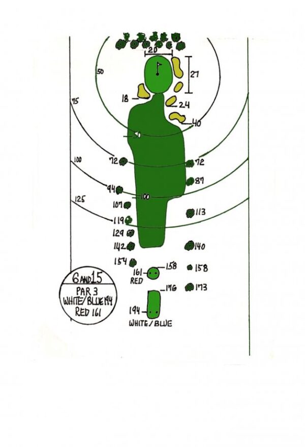Hole Layout - Hooper Golf Course