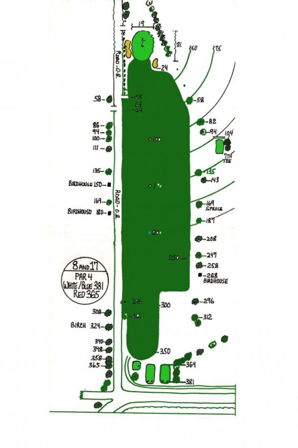 Hole Layout - Hooper Golf Course